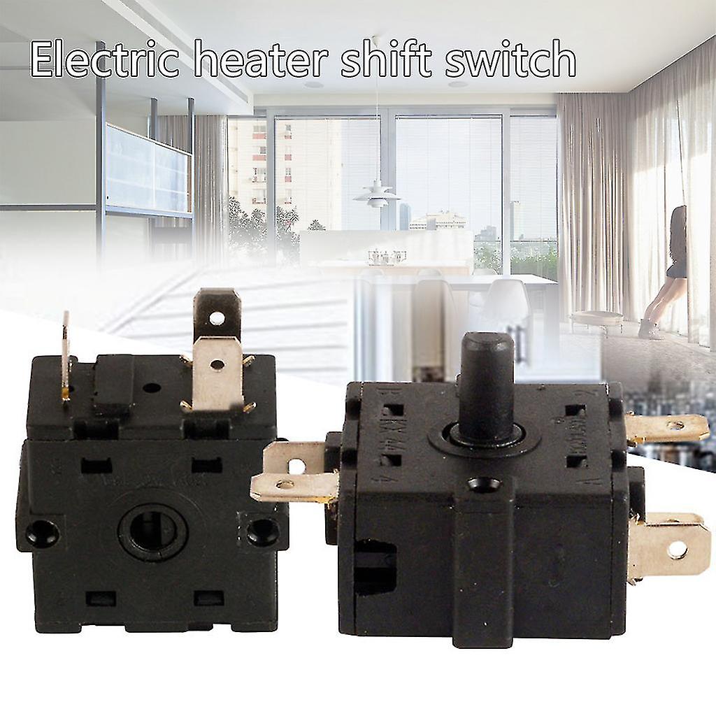 Electric Room Heater Position 3 Pin 5pin Rotary Switch Selector Ac 250v ...