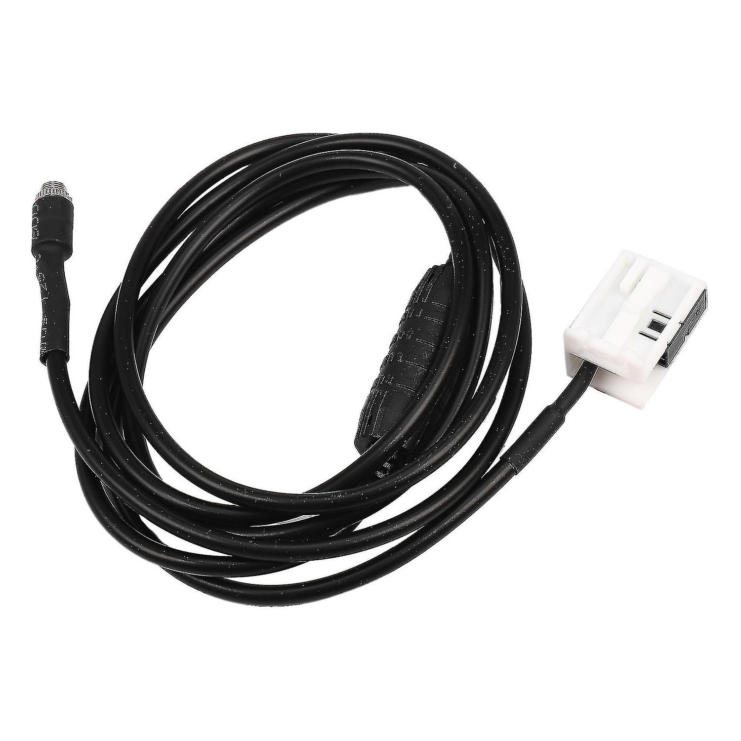 Car Aux Audio Cable Connector With Resistor 1.5m 12 Pin For E60 E61 E63 E64 E65 E66 E81 E82 E83 ...