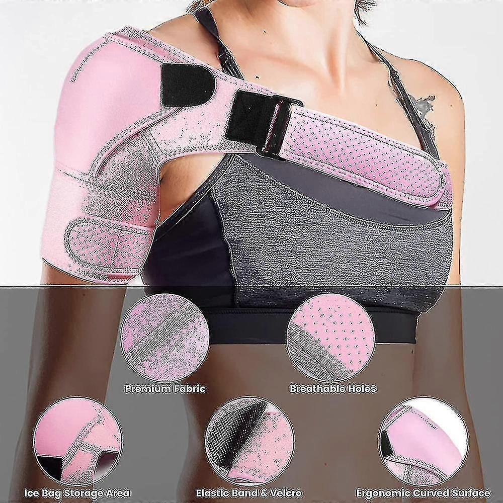 Shoulder Support, Adjustable Shoulder Bandage, For Tendonitis, Shoulder ...