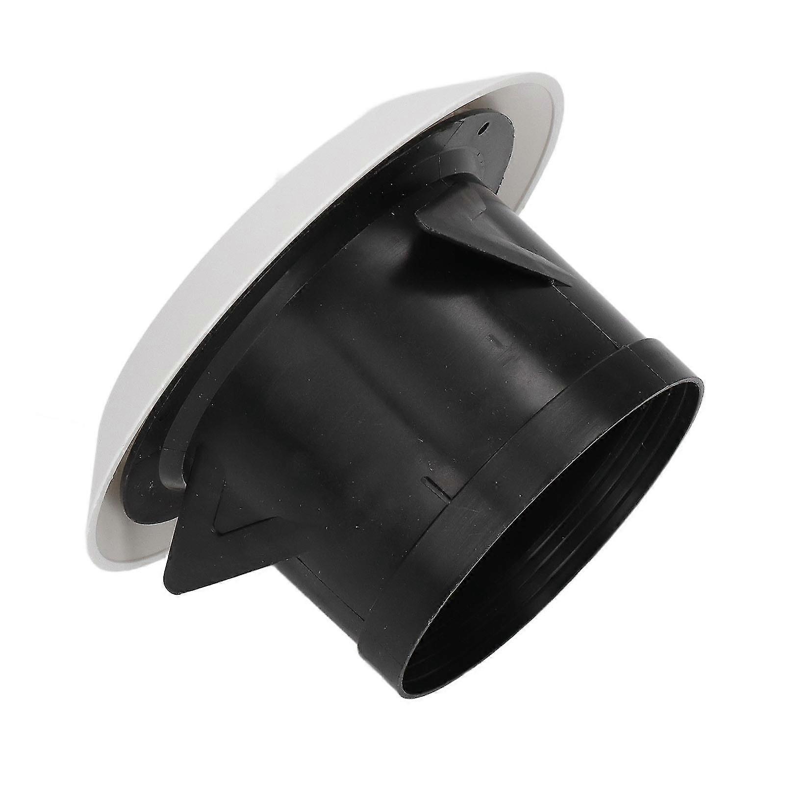 4in Round Air Vent ABS Louver Grille Cover for Bathroom Office Kitchen ...