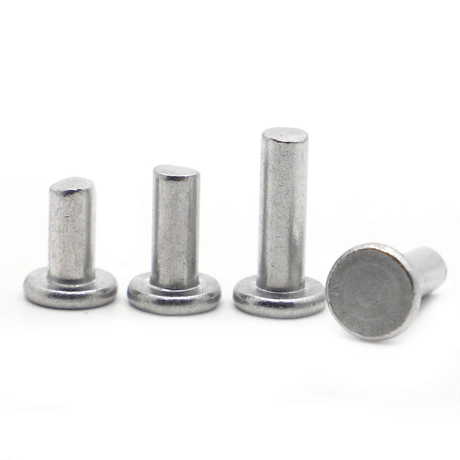 10-50pcs GB109 Flat Head Rivets Aluminum Alloy Solid Rivet M2 M25 M3 M4 M5 M6 M8 | Fruugo UK