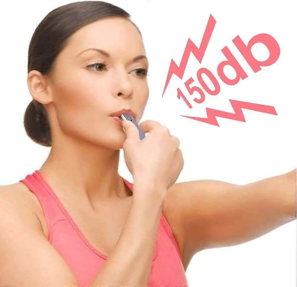 2 Stainless Steel Whistles, High Voice Metal Emergency Signal Whistles ...