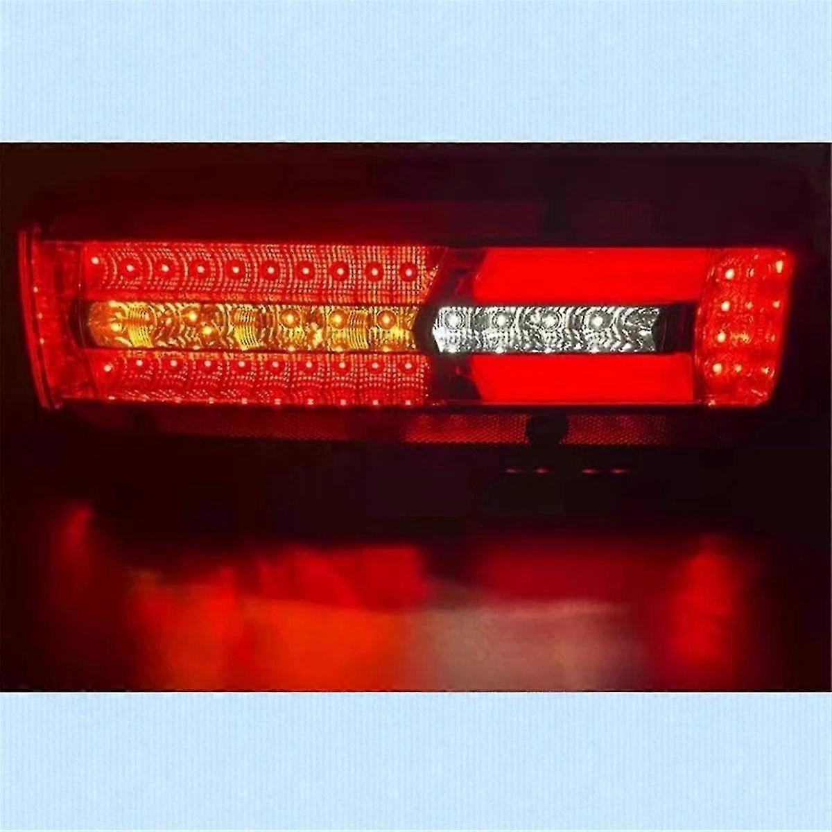 24v Led Truck Right Rear Bumper Tail Light Brake Signal Light For Man ...