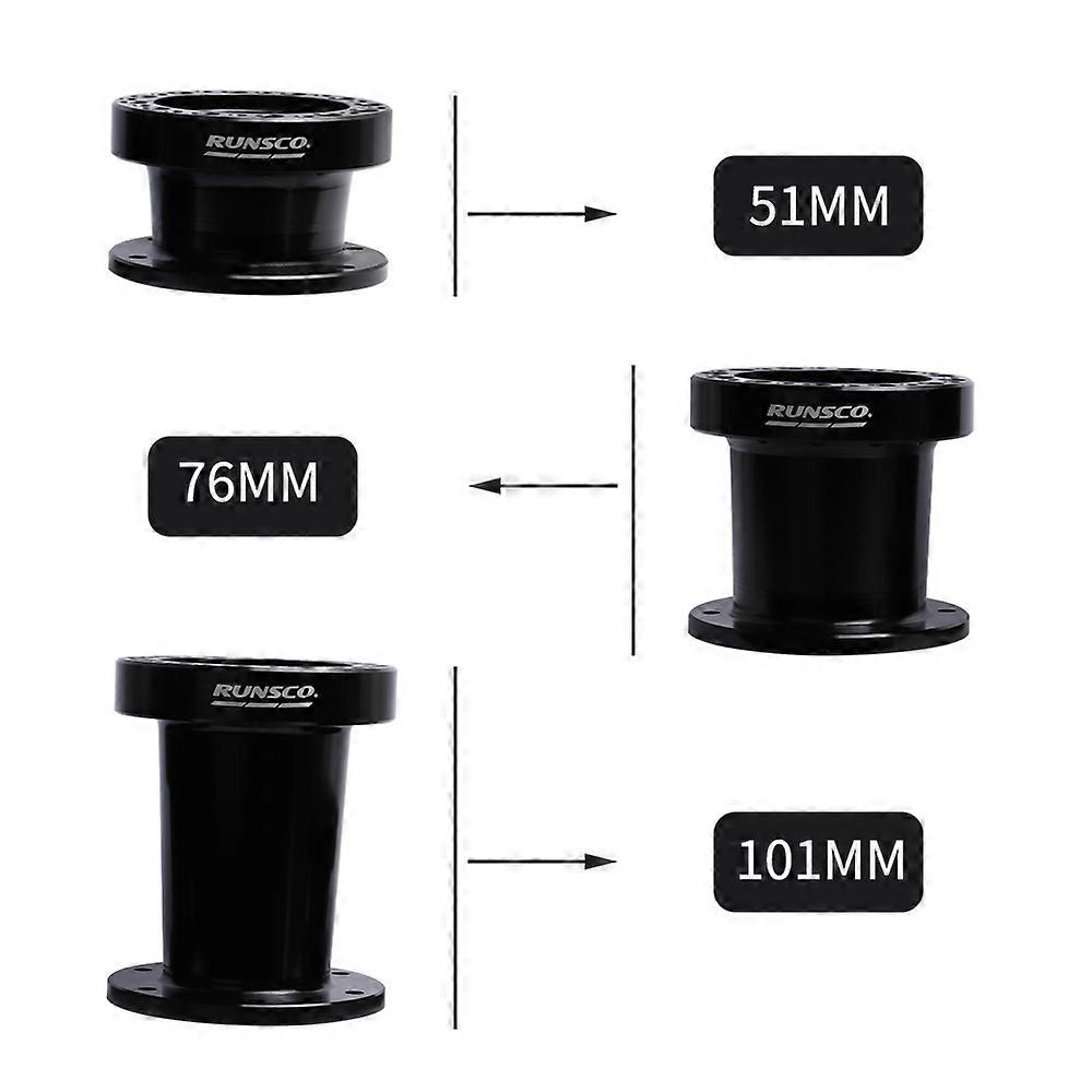 Steering Wheel Hub Spacer Kit 51MM 76MM 101MM Steering Wheel Hub Boss ...