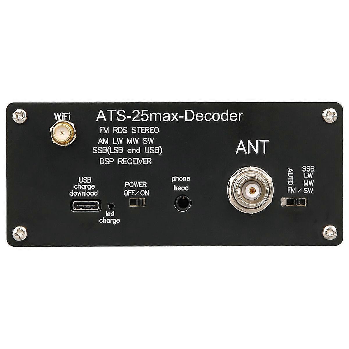 ATS-25Max-Decoder SI4732 Full Radio DSP FM LW MW SW SSB Receiver 2.4 ...