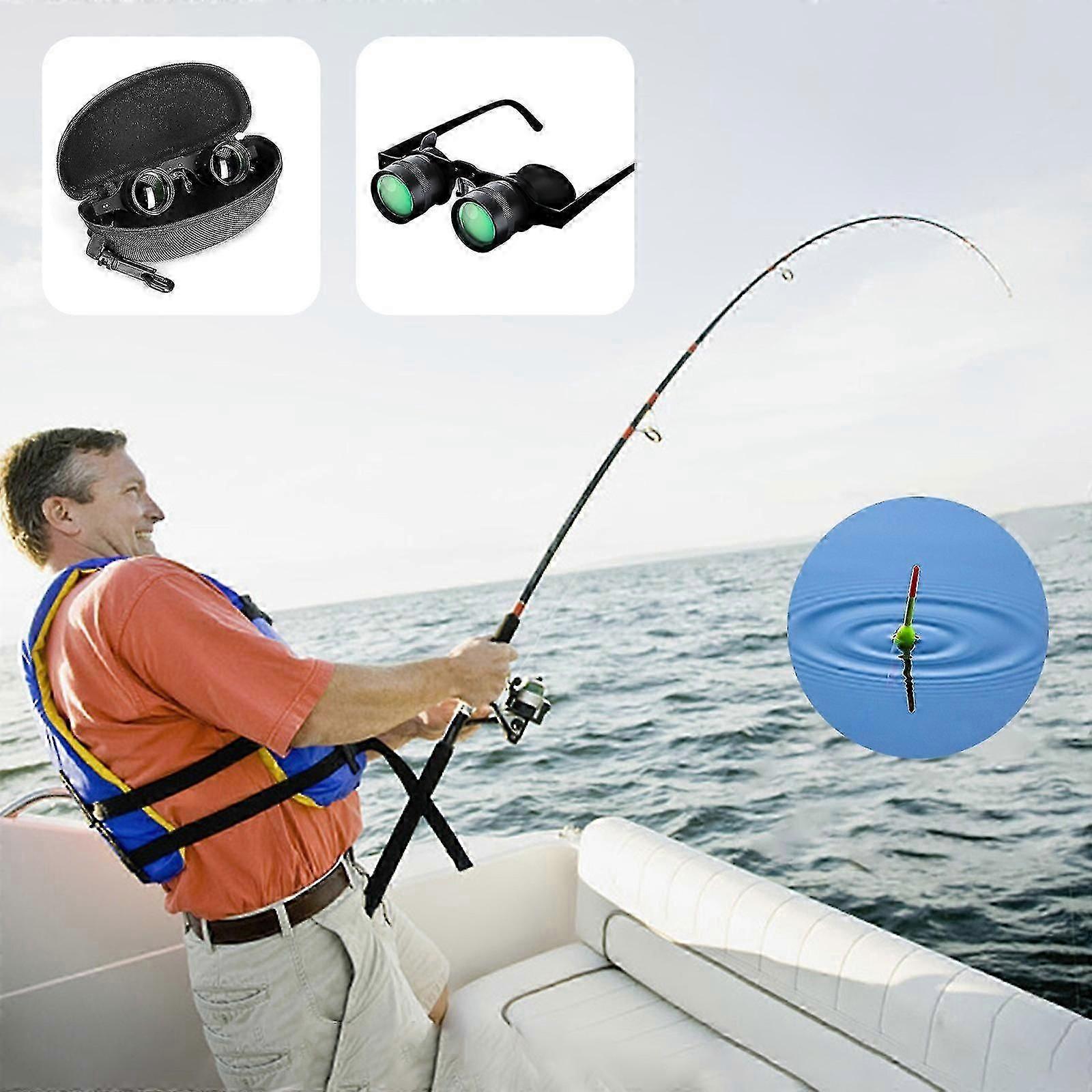 Binoculars Glasses, 10x Zoom High Definition Telescope, Hands-free ...