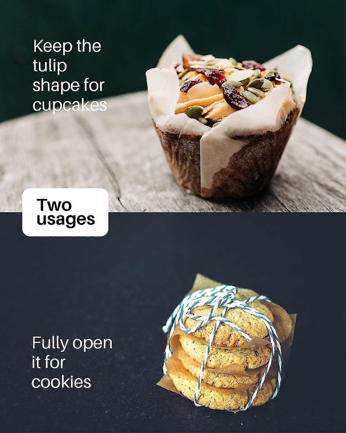 Cupcake Liner,250 Pcs Cupcake Liners, Grease-proof Cupcake Wrappers Of 3 Colors | Fruugo UK