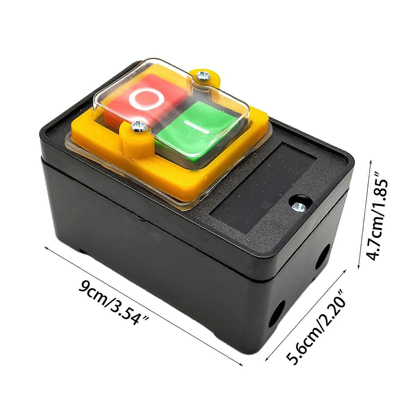 Machine Switches Push Button AC220V/380V 10A On/Off Push Button ...