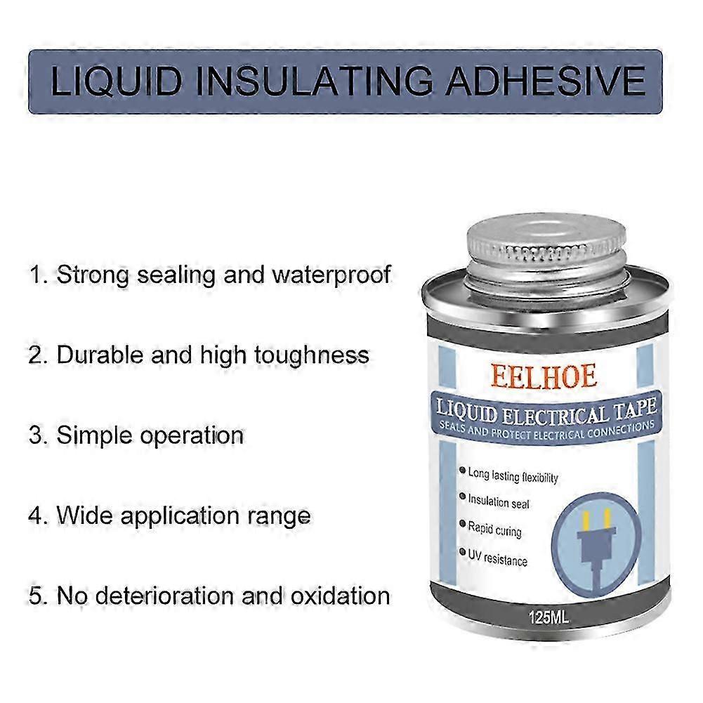 Liquid Electrical Tape Waterproof Repair Rubber Electrical Wire Cable ...