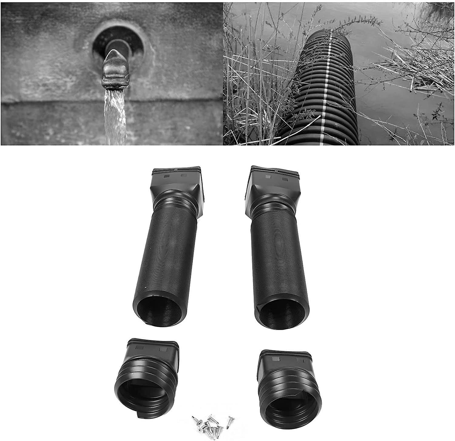 Gutter Downspout Extension, Foldable Expandable Gutter Downspout ...