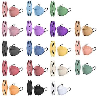 KN95 Face Masks Fish Mask Adult Morandi FFP2 Mask 4 Layer Protective ...