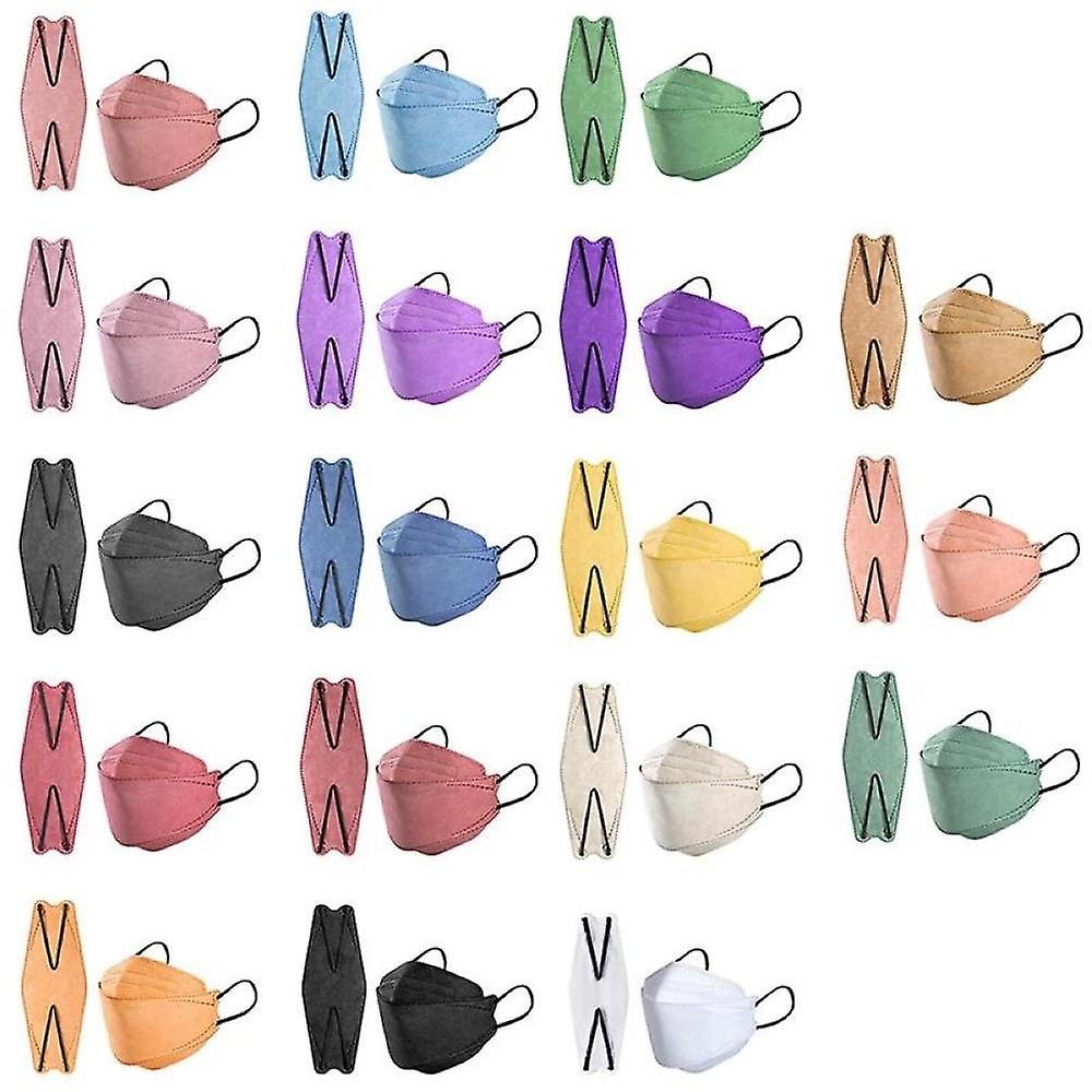 KN95 Face Masks Fish Mask Adult Morandi FFP2 Mask 4 Layer Protective Masks KF94 Masks | Fruugo SE