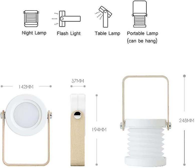 Battery Operated Reading Light Table Lamp Outdoor Lamp Desk Lamp ...
