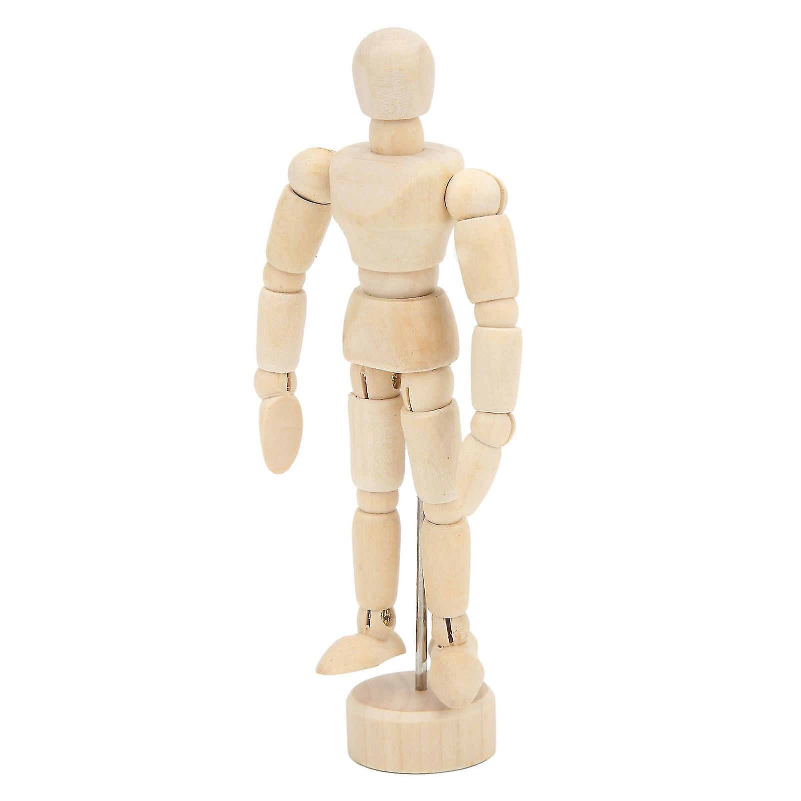 Wooden Mannequin 14 Rotatable Joint Drawing Mannequin Human Body ...