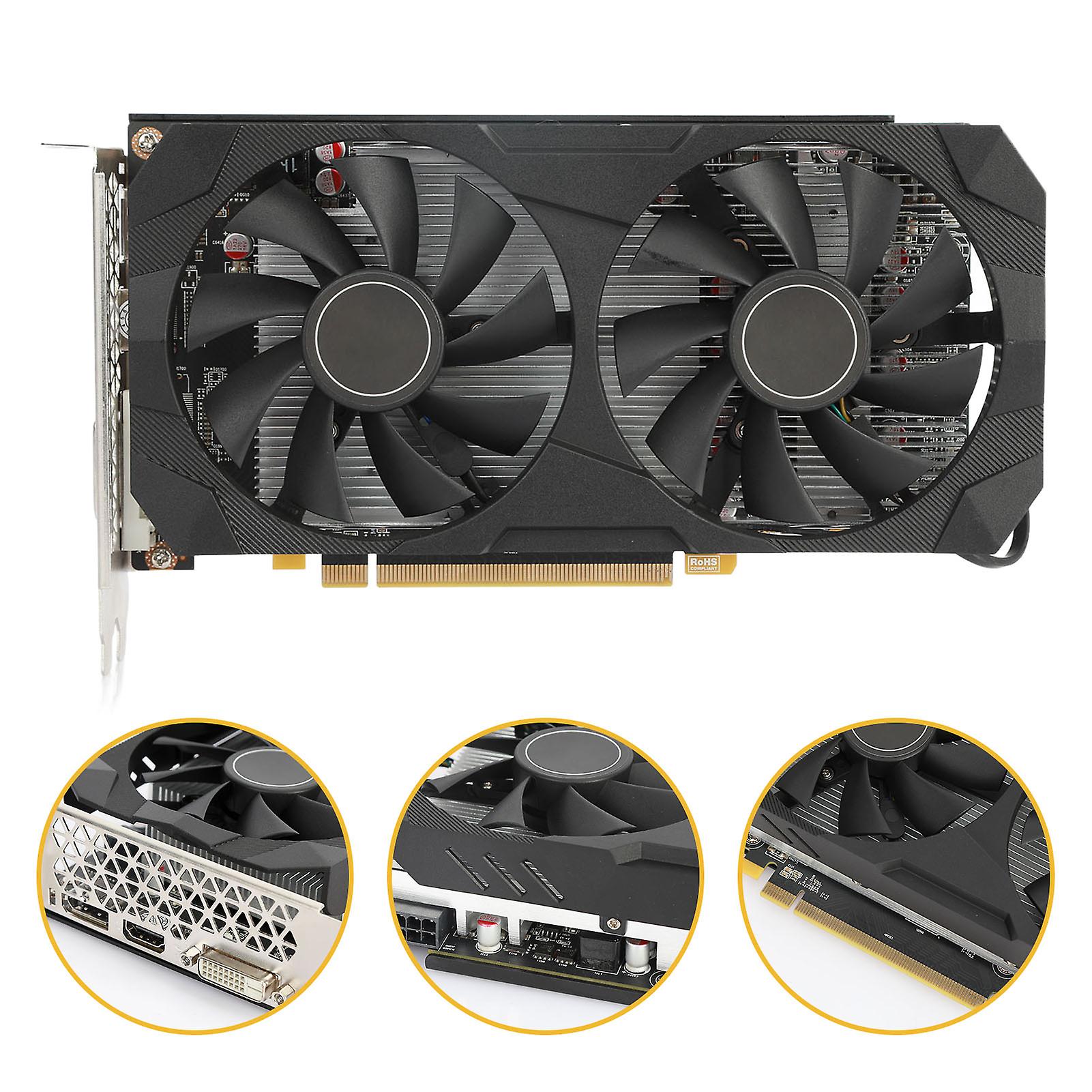 RX580 Graphics Card with Dual Cooling Fan 8GB GDDR5 256-Bit DP/HDMI ...
