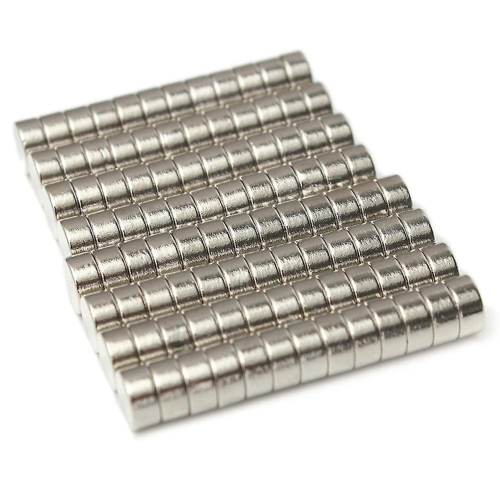 100Pcs 6x3mm N50 Super Strong Round Disc Blocks Rare Earth Neodymium ...