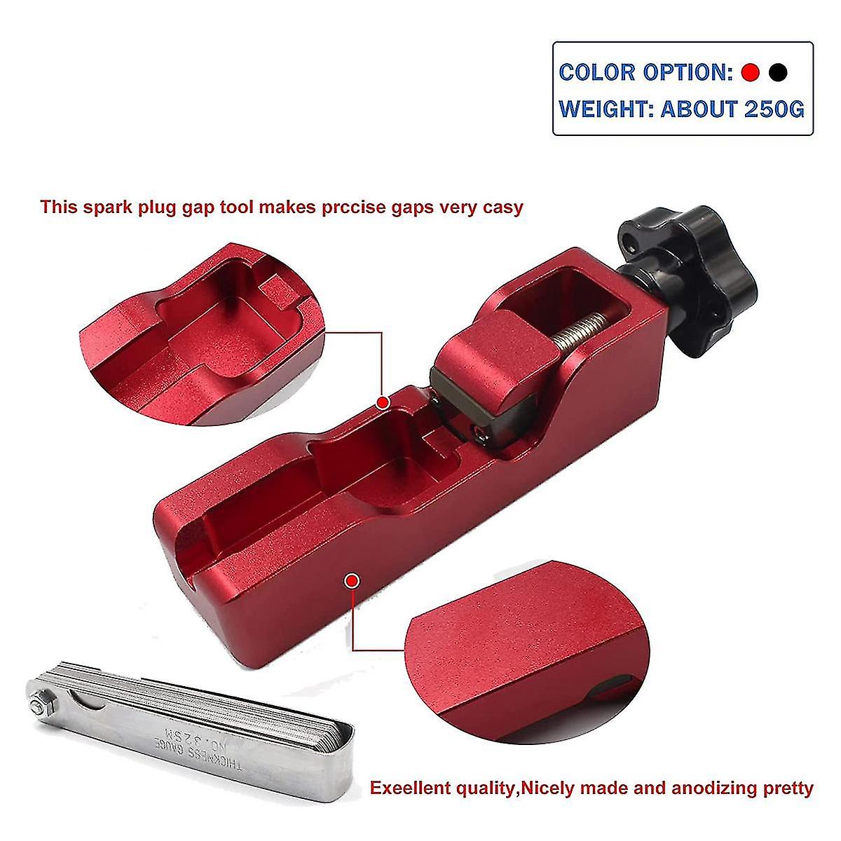 Plug Gap Tool Kit Compatible With Most 10mm 12mm 14mm 16mm Plugs,(red ...