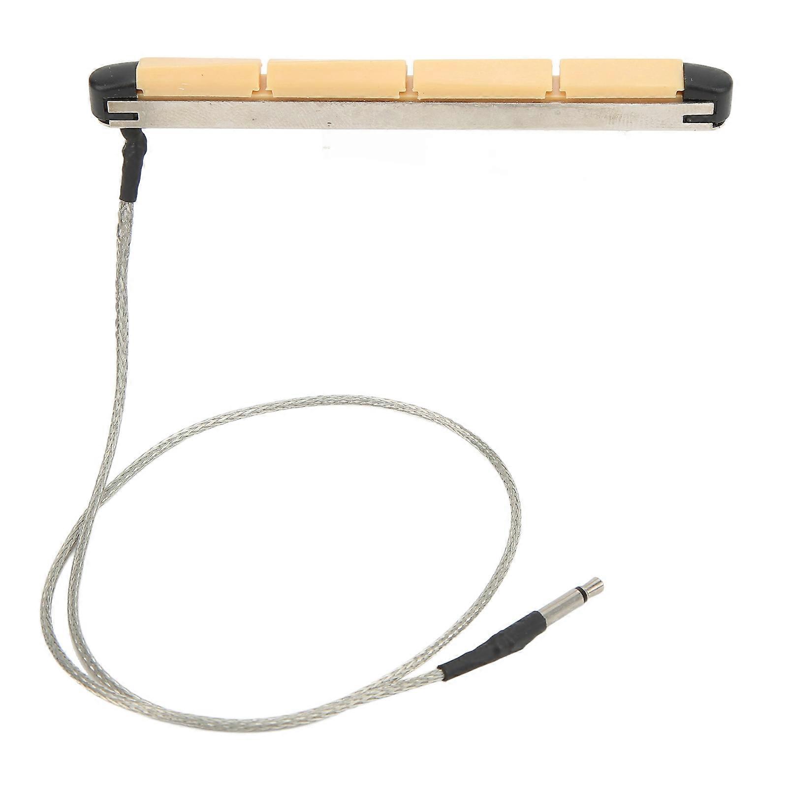 Under Saddle Transducer Piezoelectric Pickup Replacement for 4 String ...