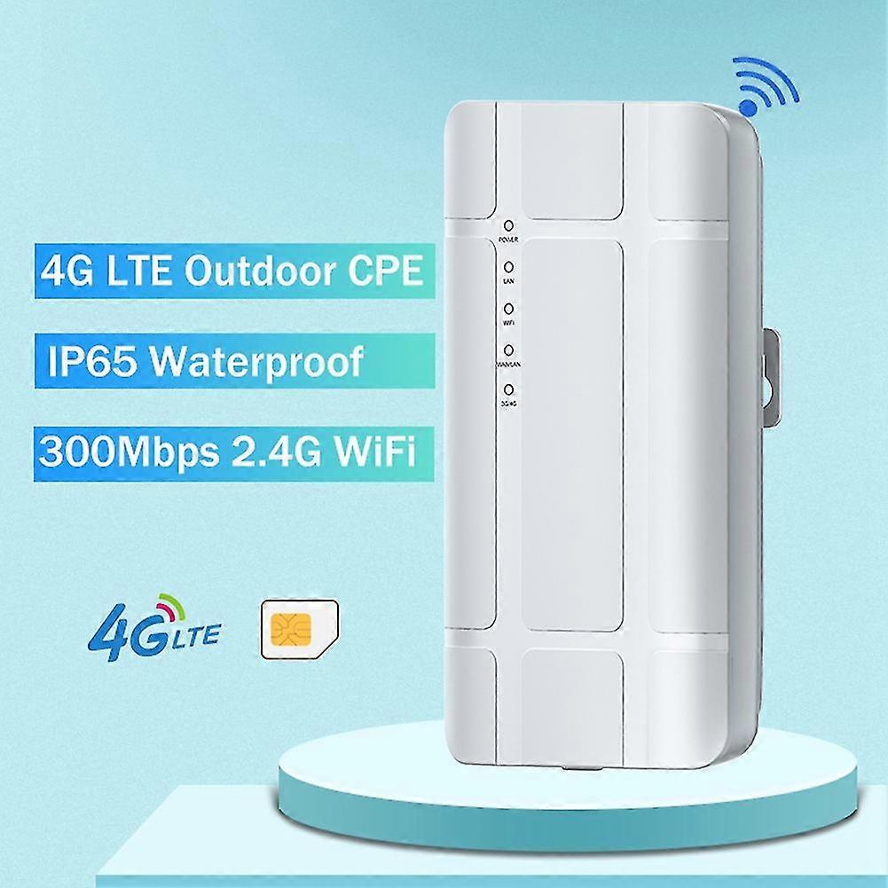 4g lte udendørs wifi router ulåst cpe 300mbps modem med simkort slot ...