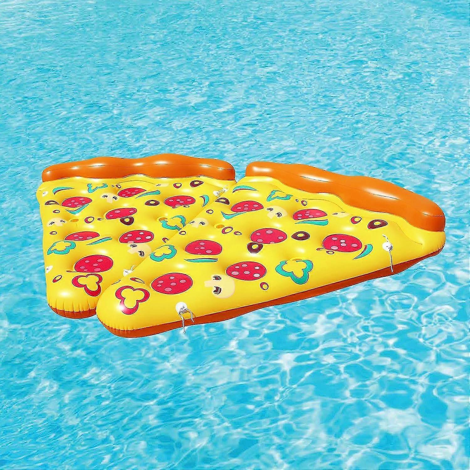 Giant Inflatable Pizza Slice Pool Float, Fun Pool Floaties, Swim Party ...
