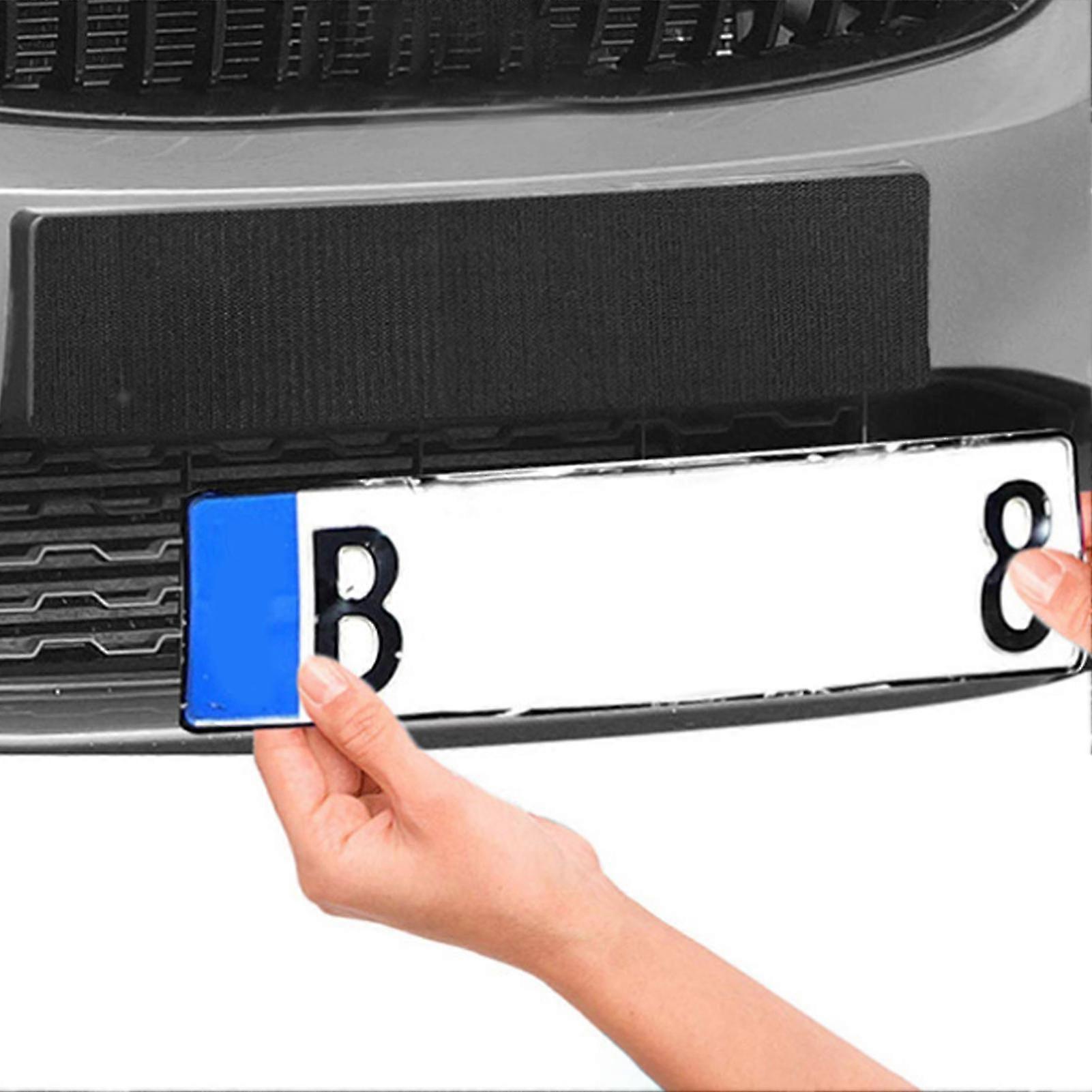 4Pcs/Set Frameless License Plate Holder Weather-proof Durable Universal ...