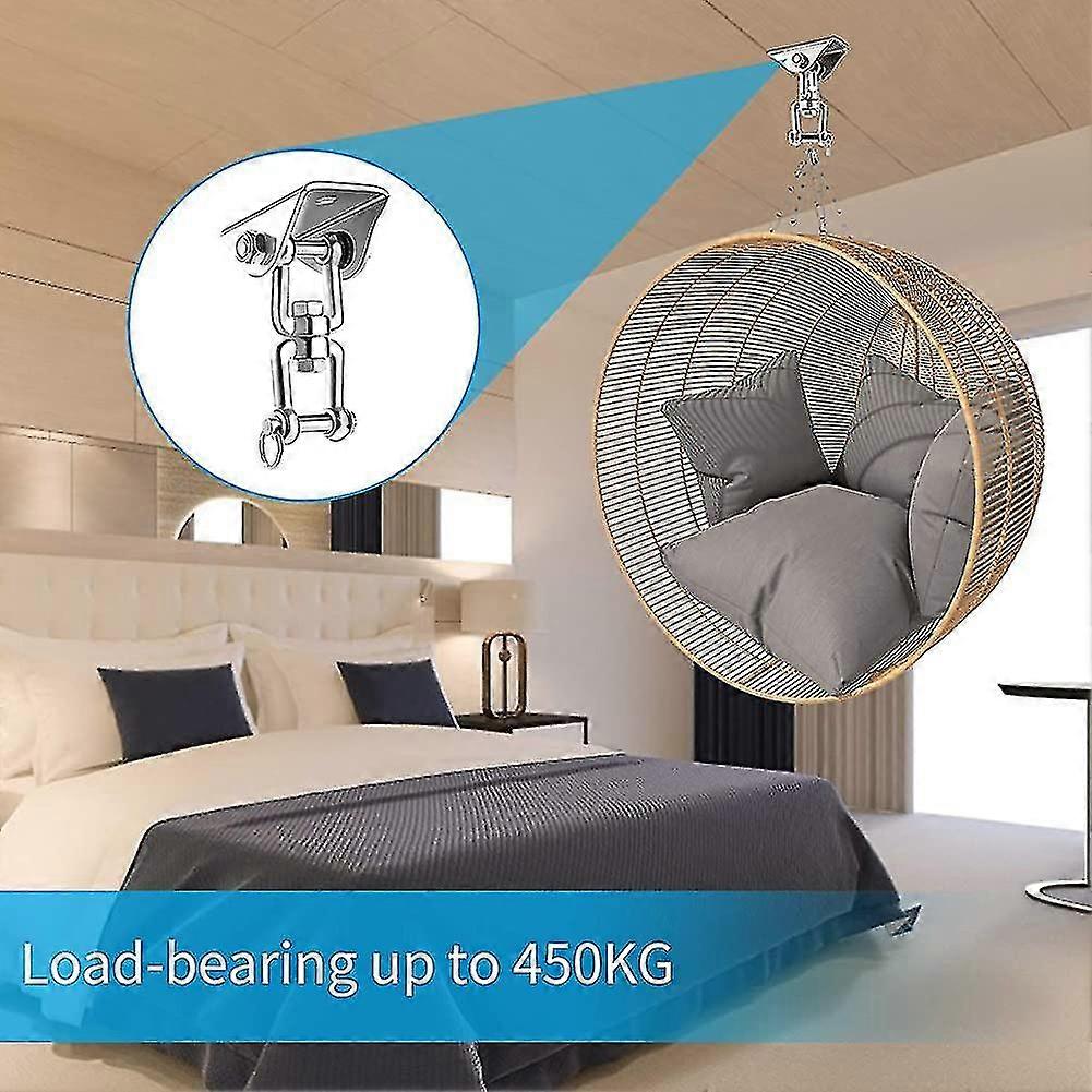 450kg Capacity Stainless Steel Ceiling Hook. Ceiling Hook Hanging Chair ...