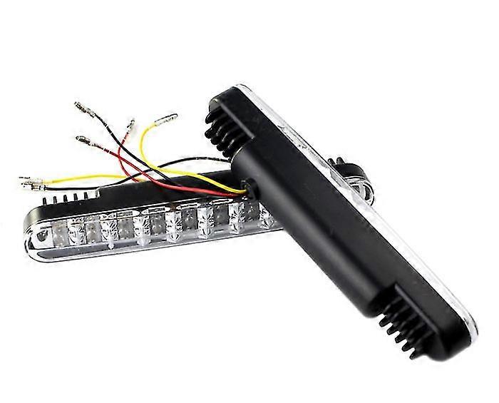 2x 30 Led Car Daytime Running Light Drl Daylight Lamp With Turn Lights ...