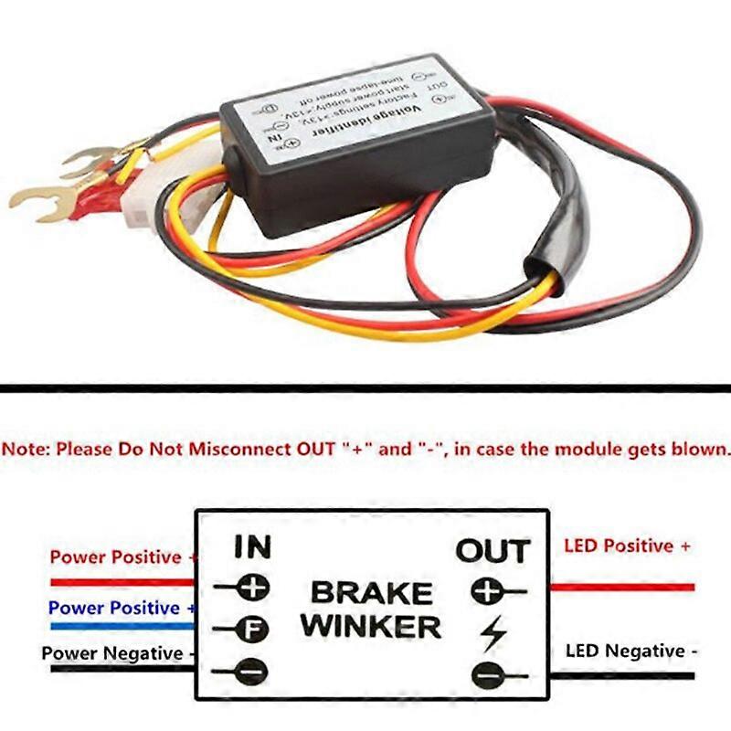 DRL Controller Auto Car LED Daytime Running Light Relay Harness Dimmer On/Off 12-18V Fog Light ...