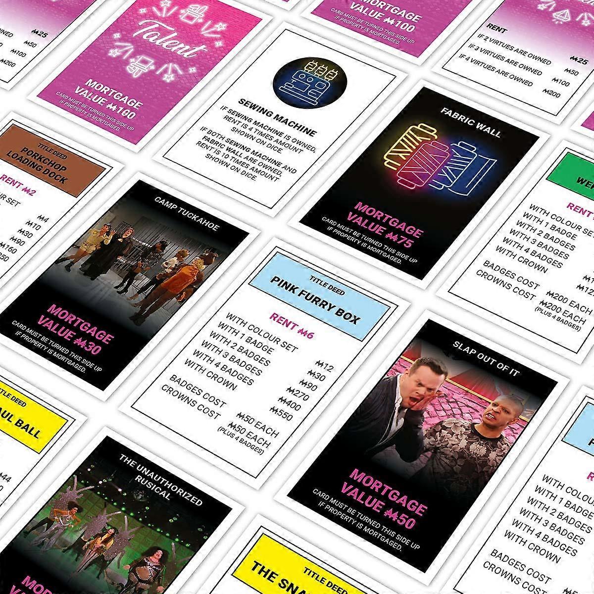 RuPaul’s Drag Race Monopoly Board Game | Fruugo UK