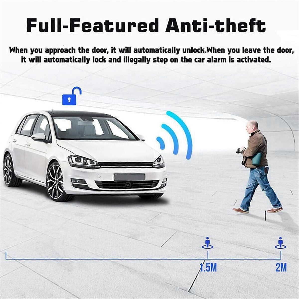 Keyless Start of Car Central Door Lock System, Complete Set of Loading ...