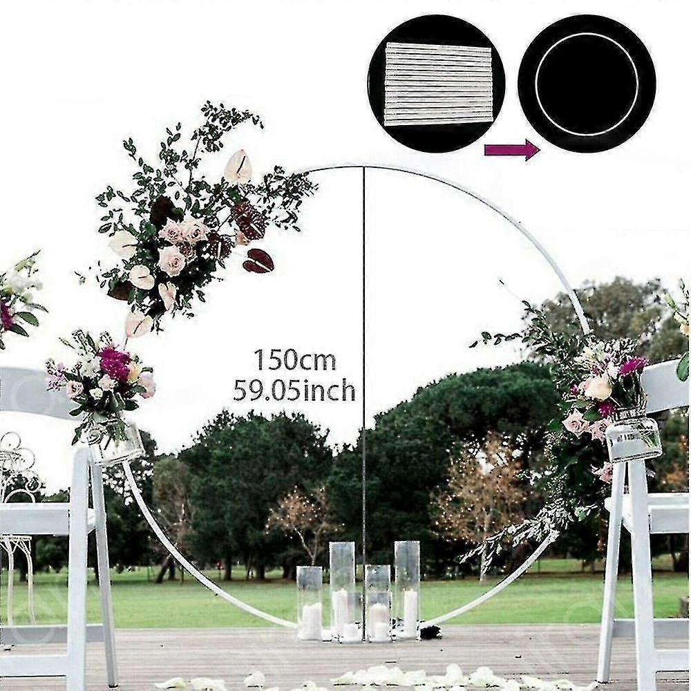 60/80/100/150cm Balloon Ring Round Big Balloon Arch Circle Ring Stand ...