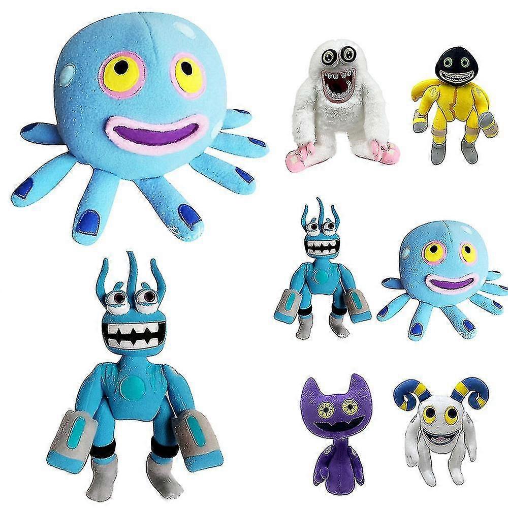 My Singing Monsters Plush Toy Soft And Cuddly Monster Stuffed Plushies ...
