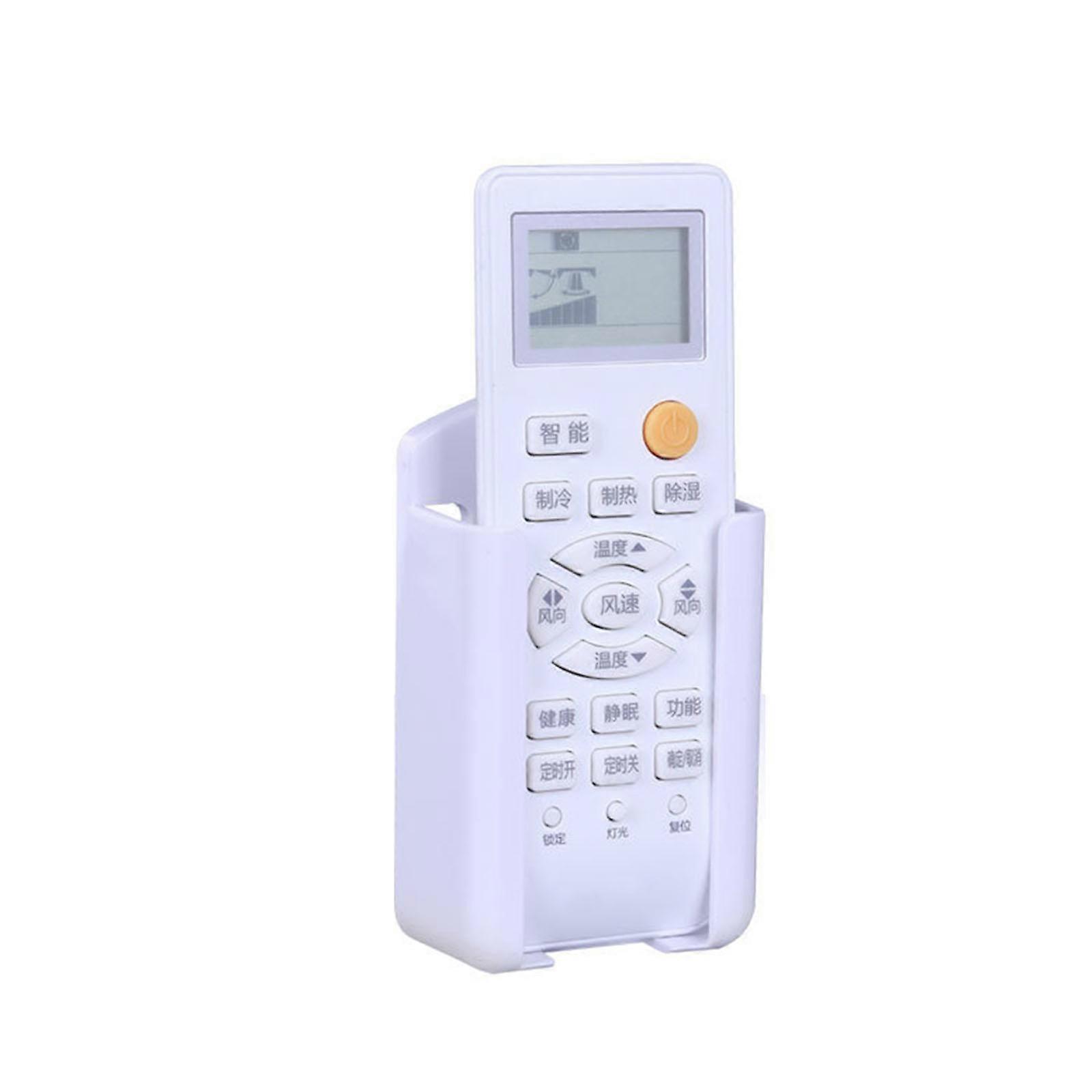 Air Conditioner Remote Control Holder Rack Self Adhesive Media Storage ...