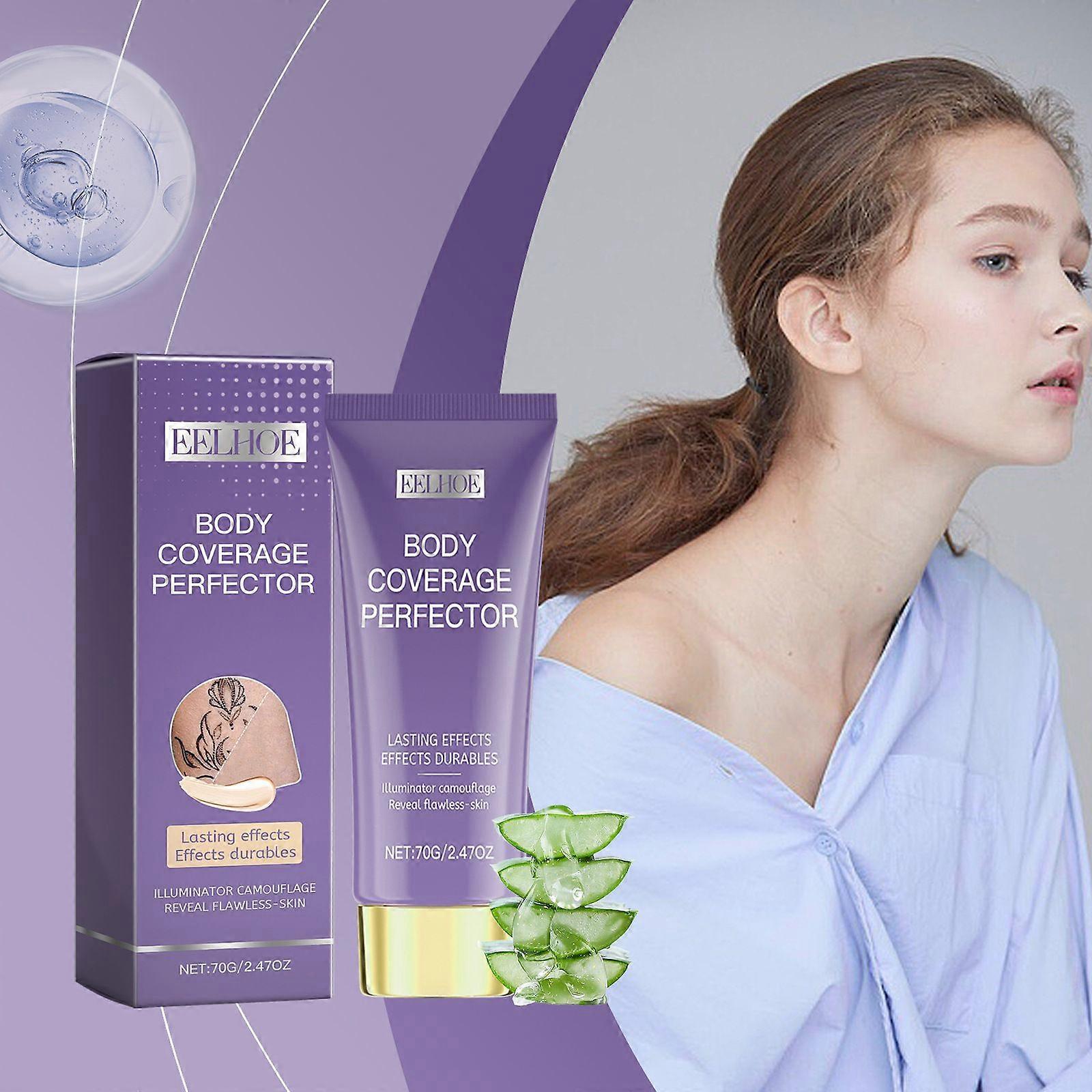 Body Coverage Perfector, Waterproof Tattoo Cover Up Makeup, No Transfer ...