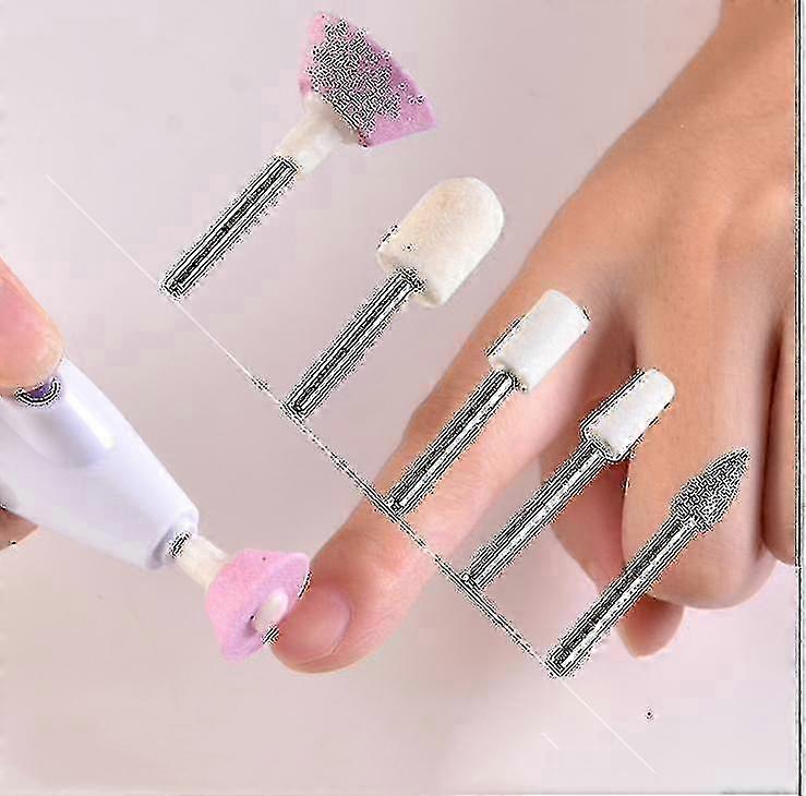 Electric Nail Trimming Kit - Salon Shaper and Pedicure Polisher | Fruugo UK