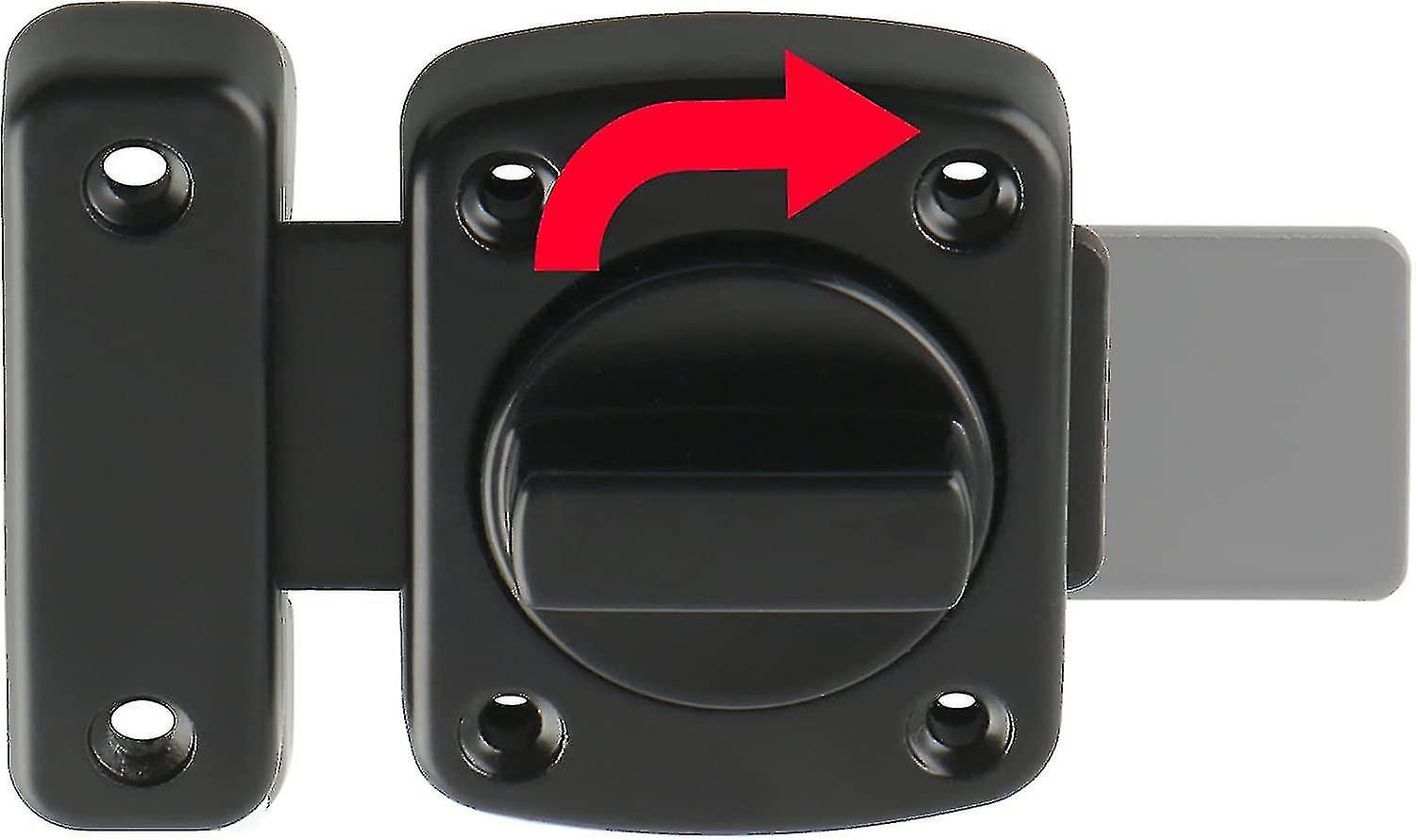 Rotary Door Bolt Turn Latch Lock Door Latch With 6 Bolts, For Window ...