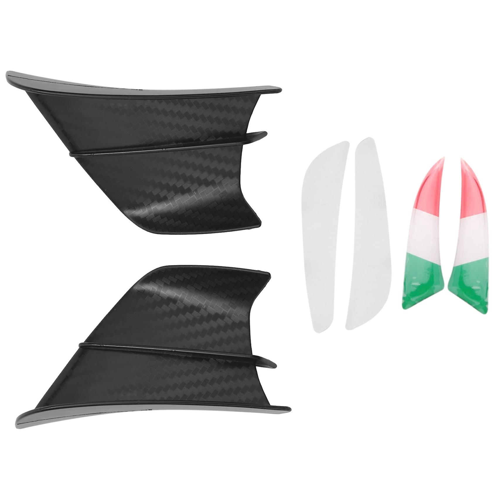 Motorcycle Winglet Aerodynamic Wing Kit Spoiler Motorcycle Wind Flow ...