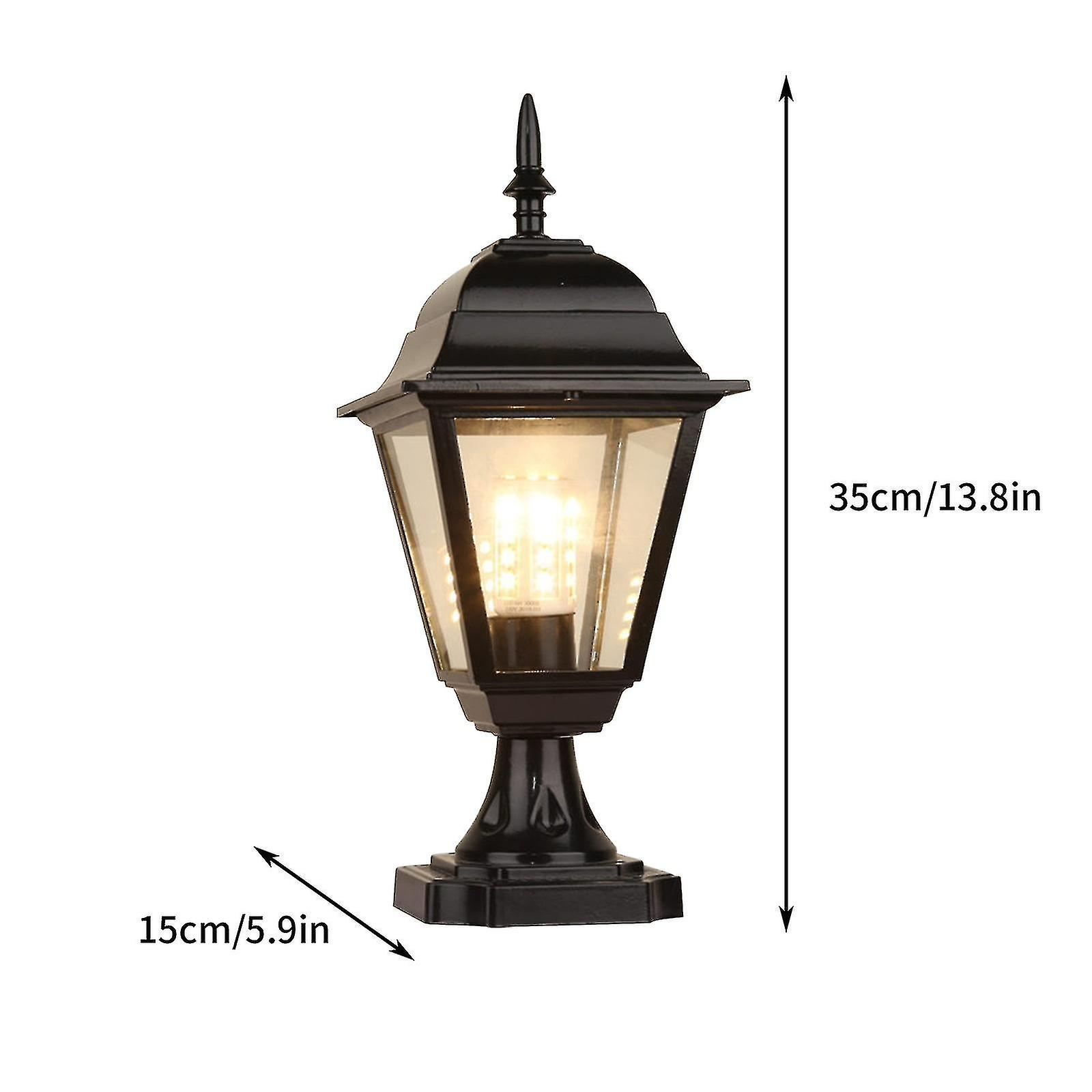 Garden Lamp Post Outdoor Post Lights Traditional Modern Pillar Lamp ...