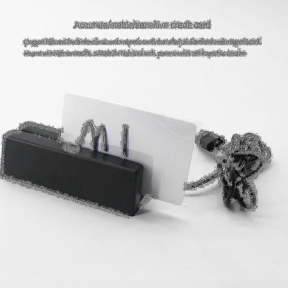 Msr90 Usb Magnetic Strip Card Reading Machine Card Reader Stripe 3 ...