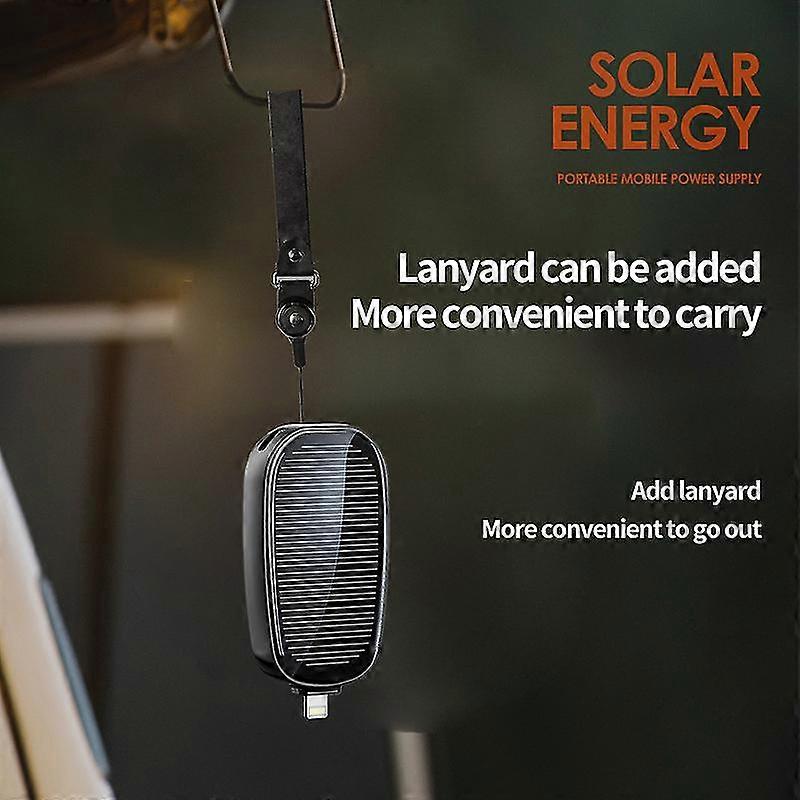 Mini Solar Power Bank Portable Keychain Powerbank For Cell Phone ...