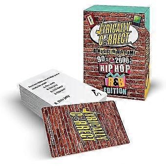 90's And 2000's Hip Hop And R & B Music Trivia Card Game |multi ...