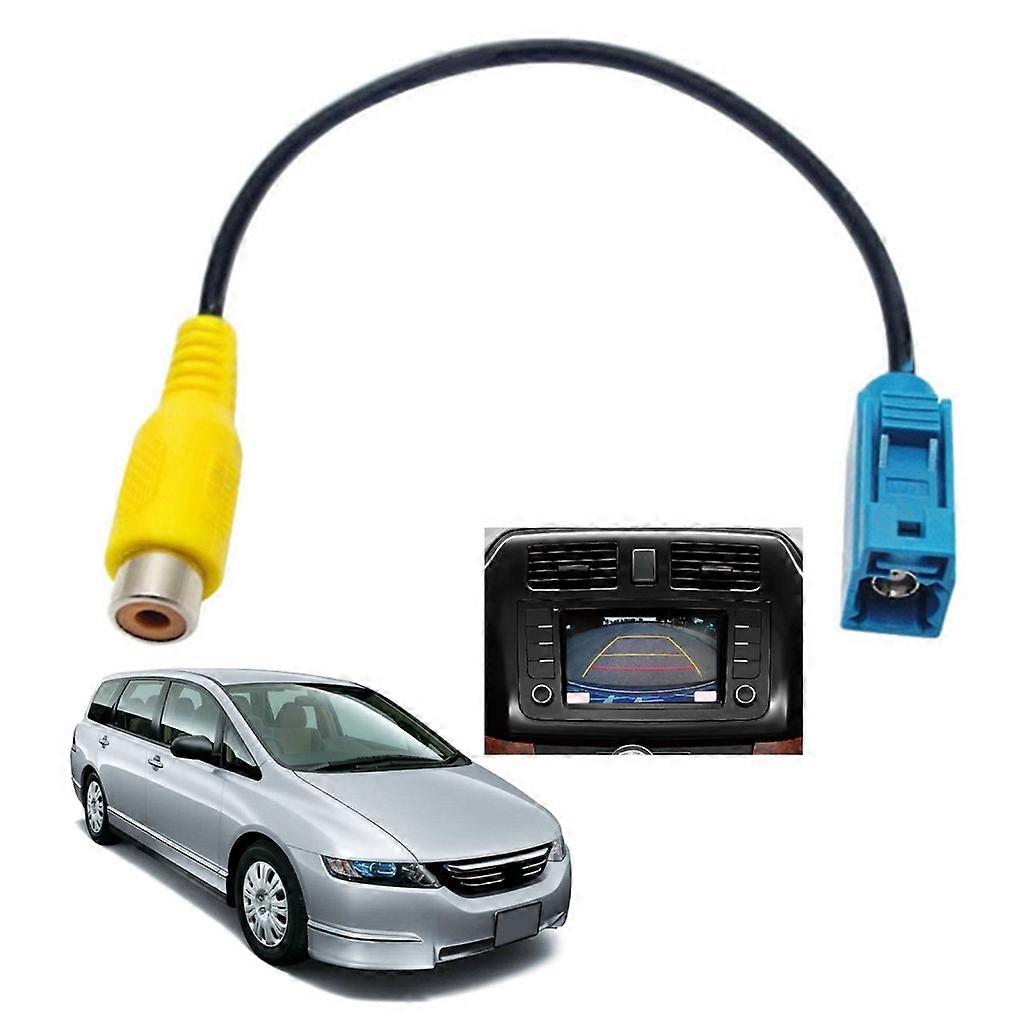 Portable Reversing Camera Adaptor Cable Fakra To RCA Suitable for C/E ...