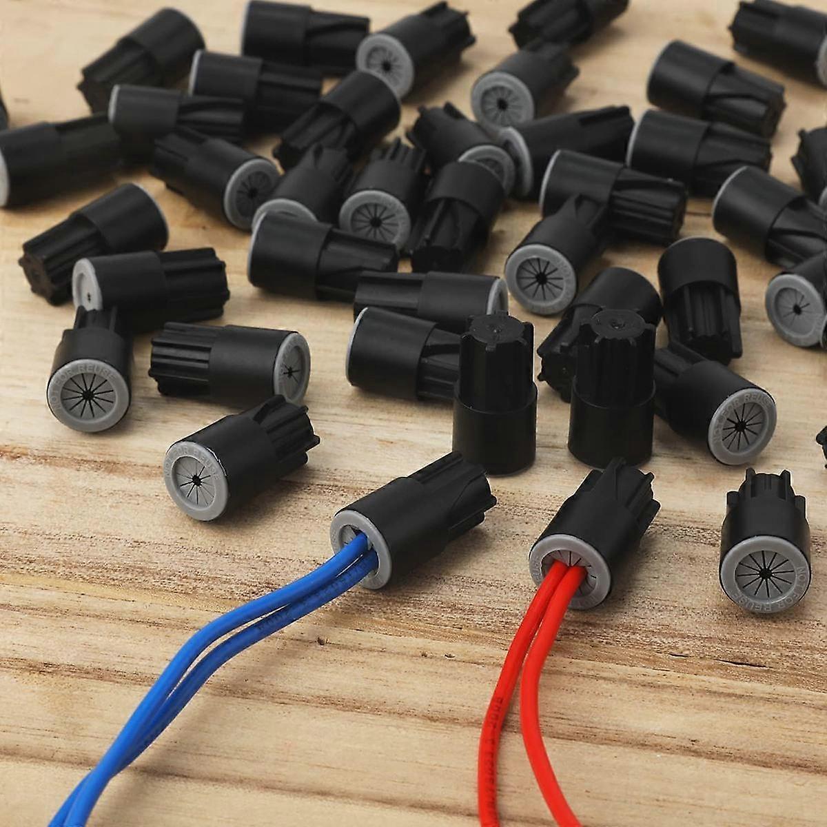 50Pcs Waterproof Wire Nuts,Outdoor Electrical Wire Connectors for ...