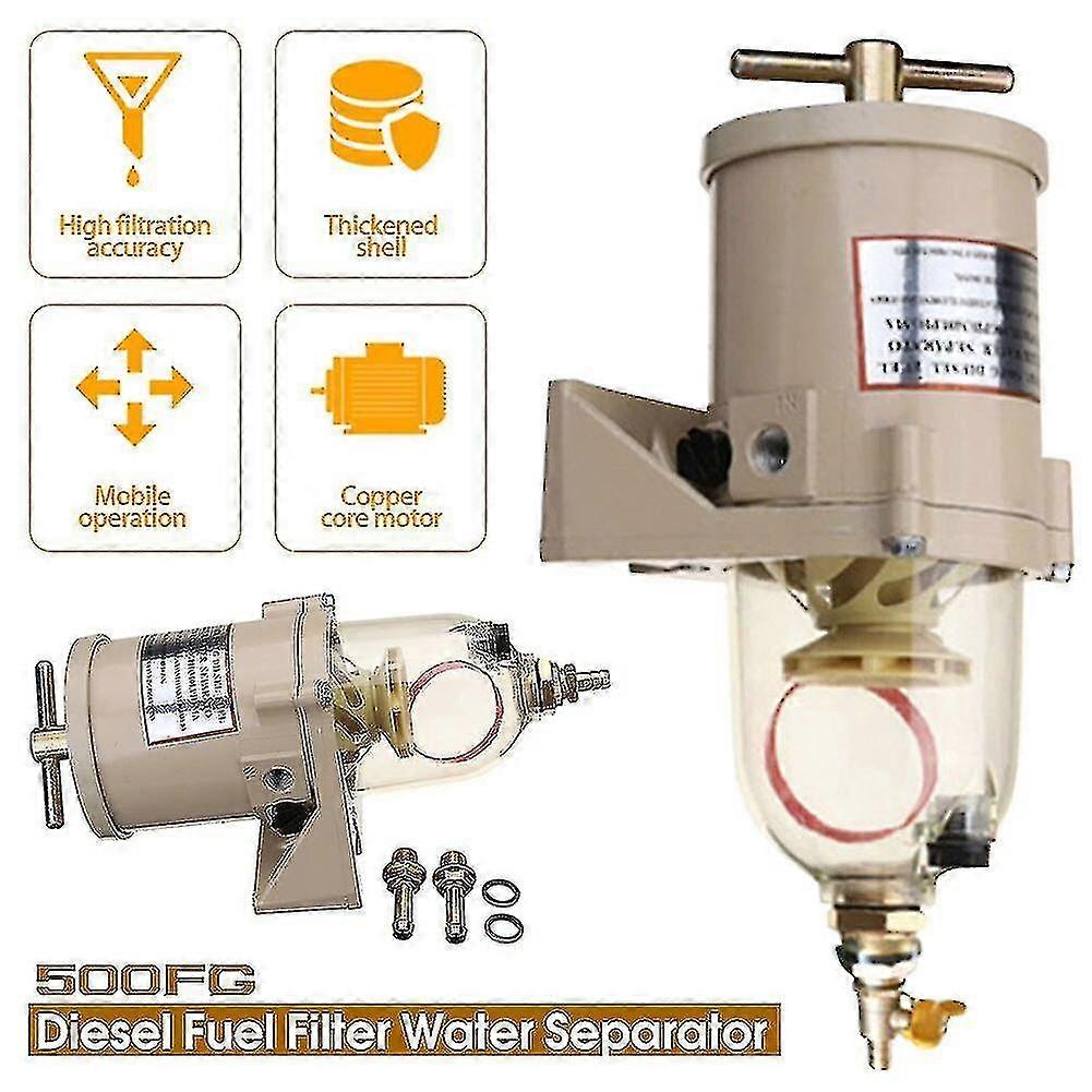 500fg 500fh Diesel Fuel Filter Oil/water Separator Marine Boat Trucks ...