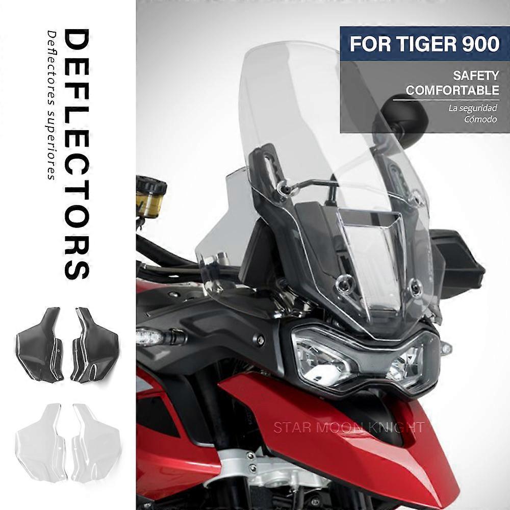 Motorcycle Side Deflector Windshield Windscreen Knee pads Wind Upper ...