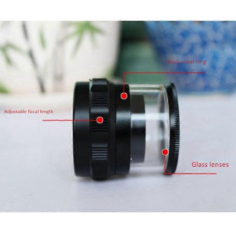 10X Stand Measuring Magnifier Scale Loupe Magnifying Glass 10X with ...