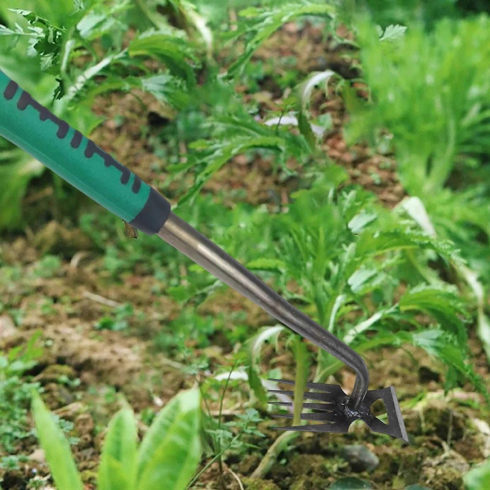 Grass Puller with Ergonomic Handle Weeding Tool Garden Weeder Removal ...