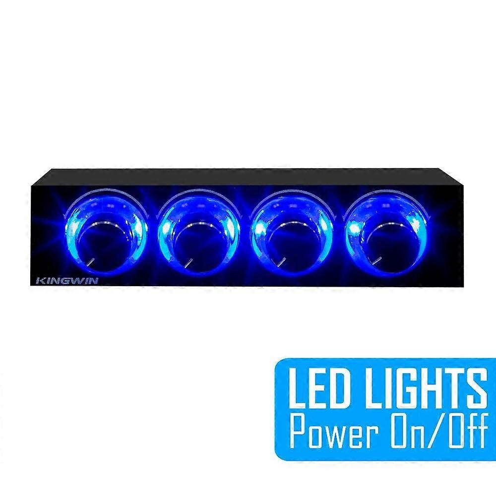 Fan Speed Controller 4 Channel W/ LED Controls Up To 4 Sets Of PC ...