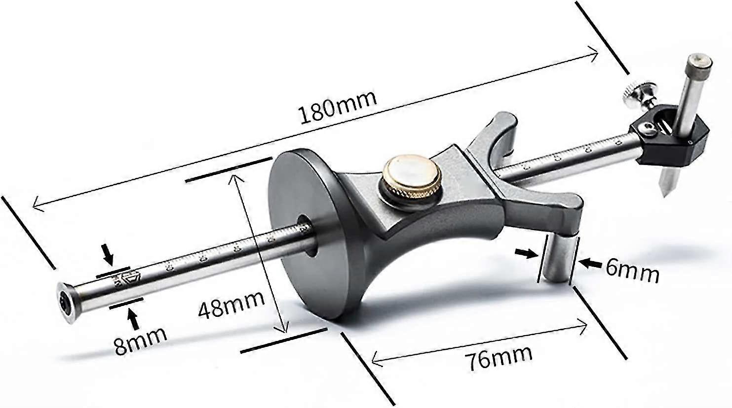 2023 - Linear Arc Scribe Tool, Dual Purpose Diy Draw Circle Scribe ...