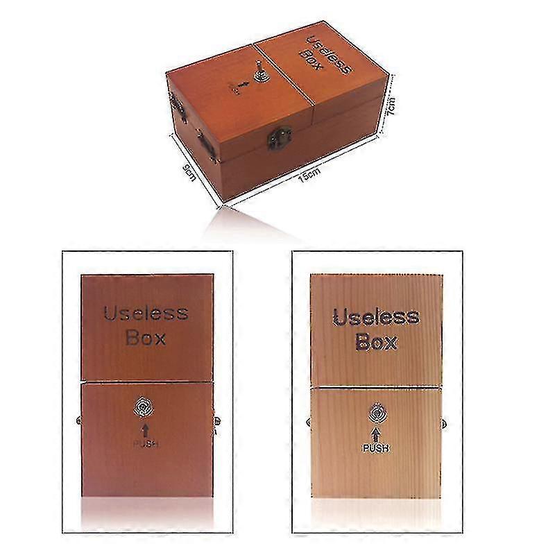 Electronic Useless Box Wooden Boy Girl Kid Interesting Pastime Machine ...